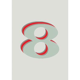 Mix Match Number 8 Art For Childs Bedroom Walls And Artwork For The...