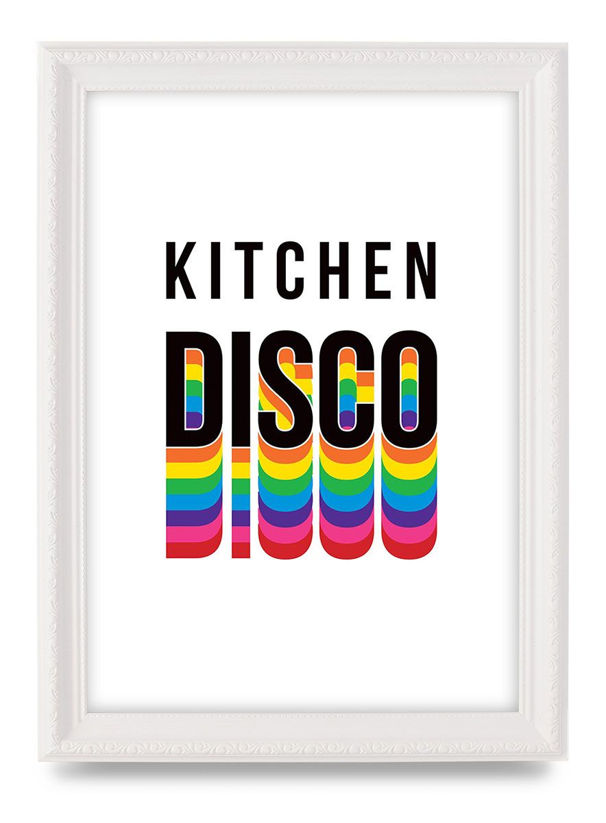 Kitchen Disco Wall Art