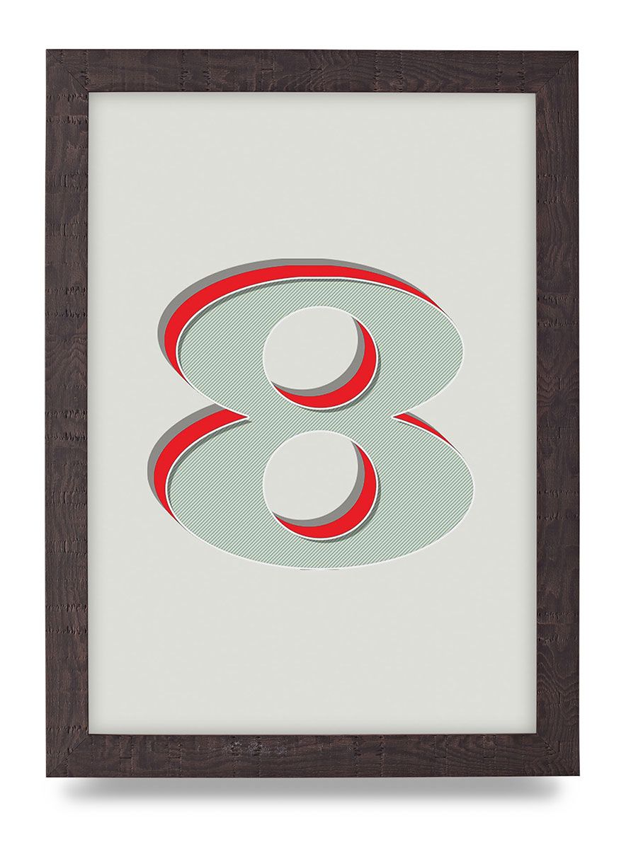 Mix Match Number 8 Art For The Home