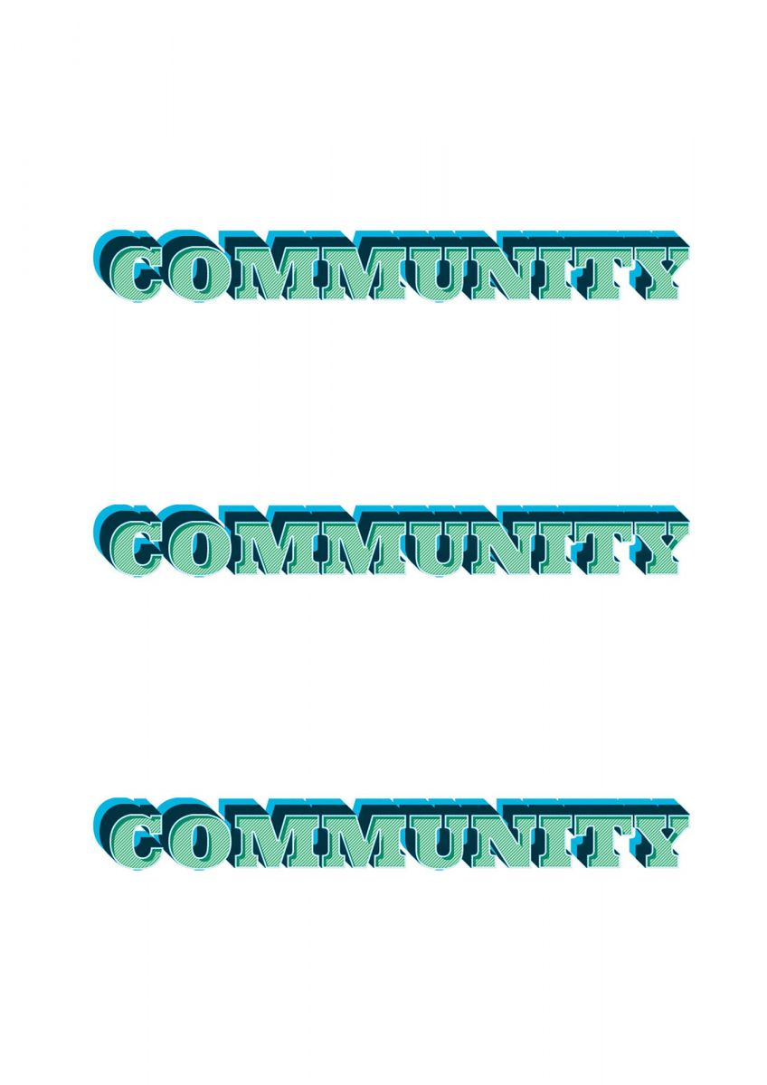 Community Quote Art For Living Room Walls And Artwork For The Home