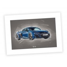 Audi R8 Art For The Home