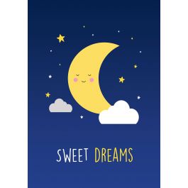 Sweet Dreams Art For Childs Bedroom Walls And Artwork For The Home