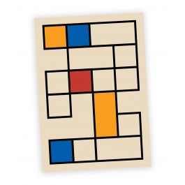 Bauhaus Grid 4 Art For Living Room Walls And Artwork For The Home