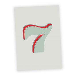 Mix Match Number 7 Wall Art