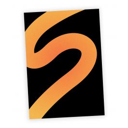 Orange Glow Line Abstract Four Art For Dining Room Walls And Artwork ...