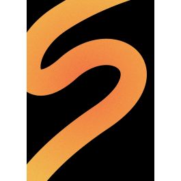 Orange Glow Line Abstract Four Art For Dining Room Walls And Artwork