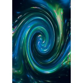 Blue Space Swirl Art For Dining Room Walls And Artwork For The Home