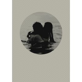 Halftone Kiss Four Art For Living Room Walls And Artwork For The Home