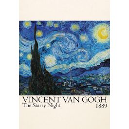 Vincent Van Gogh The Starry Night 1889 Art For Dining Room Walls And